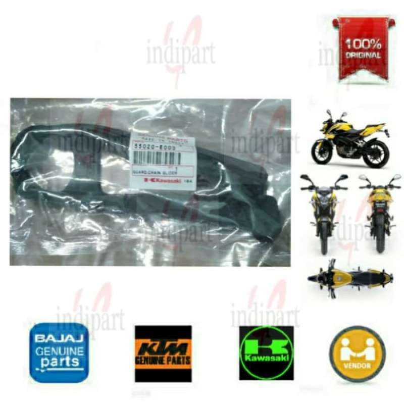 Jual Guard Chain Sliders Karet Dudukan Rantai Arm Kawasaki Pulsar NS ...