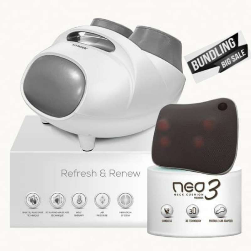Promo Alat pijit refleksi kaki pungung neo foot dream +neo Neck3 ...