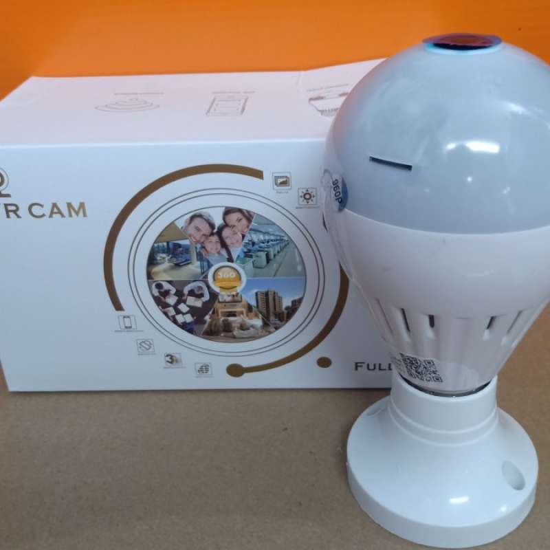 Jual Promo Of The Month Cctv Lampu Cam Bulb Kamera Ip Camera 360 V380 ...