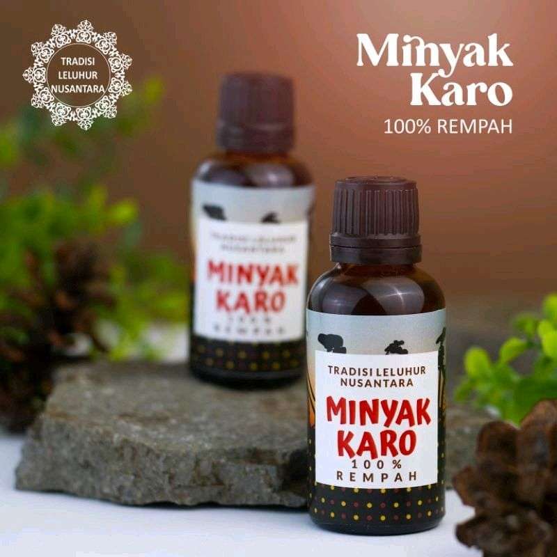 Jual MINYAK KARO MURNI 30 ML 100% REMPAH MULTIKHASIAT Minyak Gosok ...