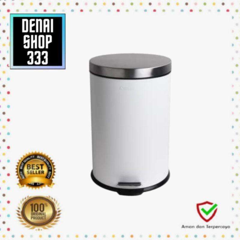 Jual Krisbow 12 Ltr Tempat Sampah Pedal Soft Close - Putih di Seller Denaishop333 - Kota Bekasi ...