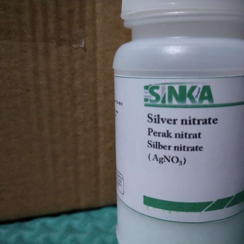 Jual silver nitrate, perak nitrate 100gr, silver nitrat, perak nitrat ...