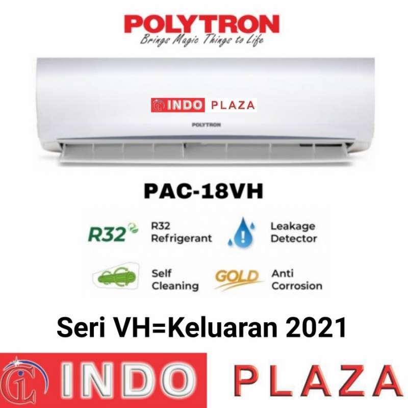 Jual AC POLYTRON 2 PK NEW 2021 FREON R32 PAC-18VH di Seller Indo Plaza ...