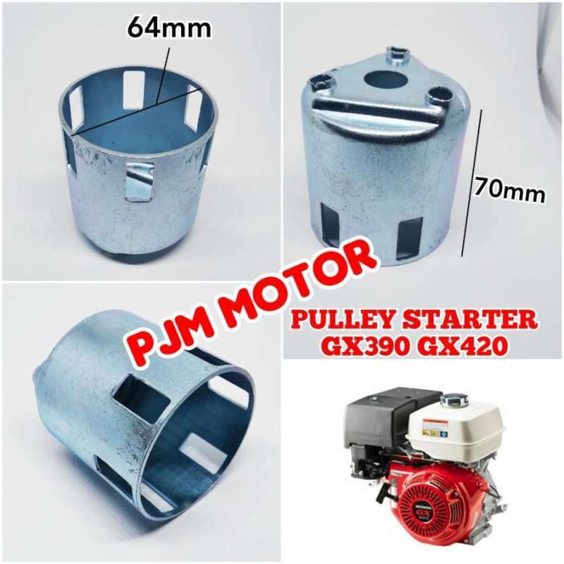 Jual Pully Poli Recoil Starter Tarikan Kap Engkol Mesin Gx390 Gx420 ...