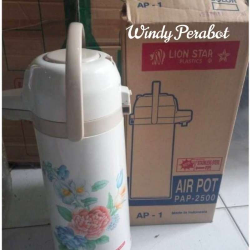 Jual Lion Star AP 2 PAP 2500 Airpot Thermos 2.5 Liter Termos Air Panas 2,5 di Seller SNJ INTAN ...
