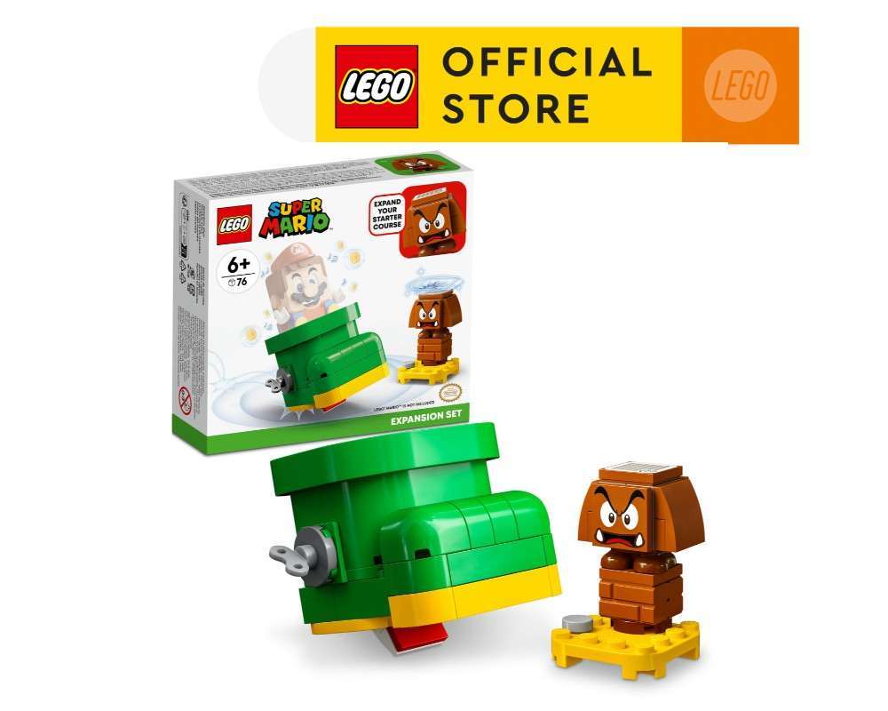 Jual Lego Super Mario 71404 Goomba’s Shoe Expansion Set (76 Pieces ...