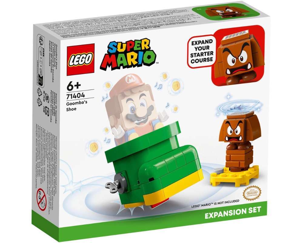 Jual Lego Super Mario 71404 Goomba’s Shoe Expansion Set (76 Pieces ...