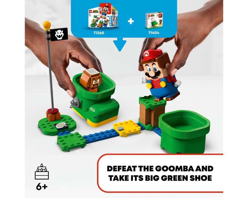 Jual Lego Super Mario 71404 Goomba’s Shoe Expansion Set (76 Pieces ...