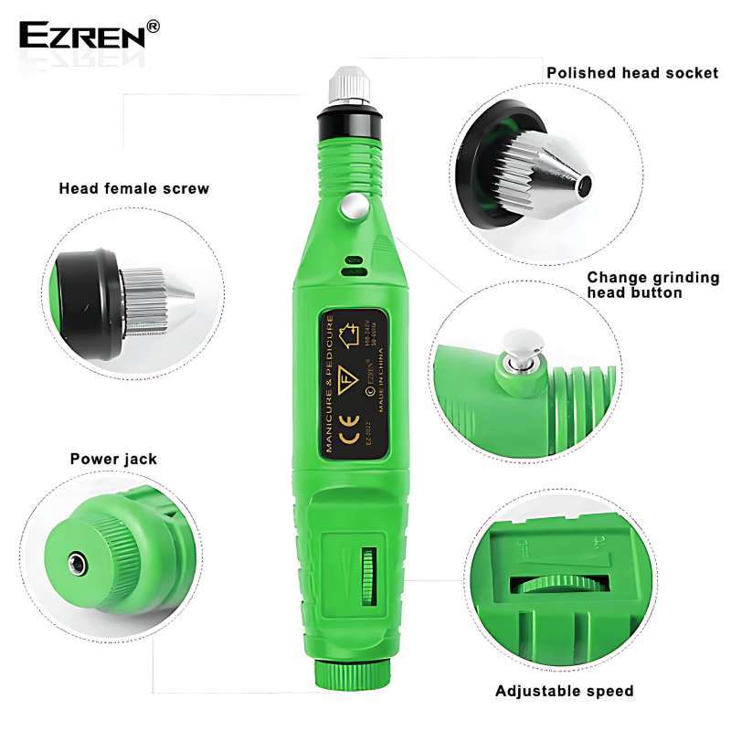 Promo Ezren Ez-2022 Mesin Mini Grinder Grafir Bor Potong Ukir Kuku ...