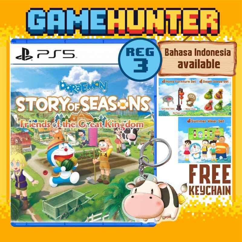 Jual PS5 Doraemon Story of Seasons Friends of the Great Kingdom di ...