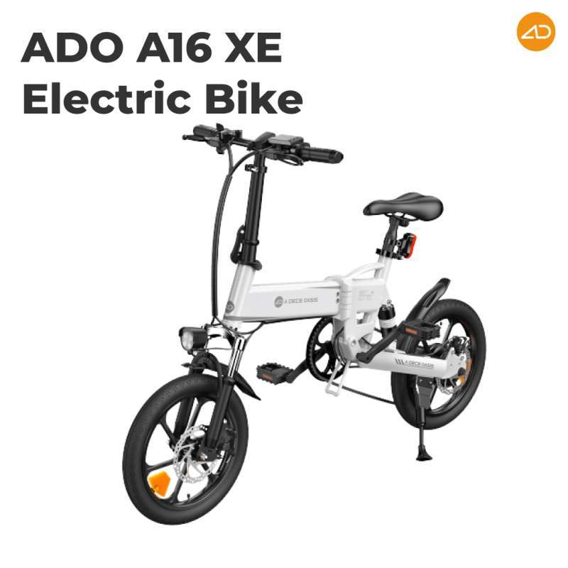 Jual ADO A16 XE Ebike-16 Inch Folding Electric Mountain Bike [Free Ongkir Jakarta, Kota Bekasi ...