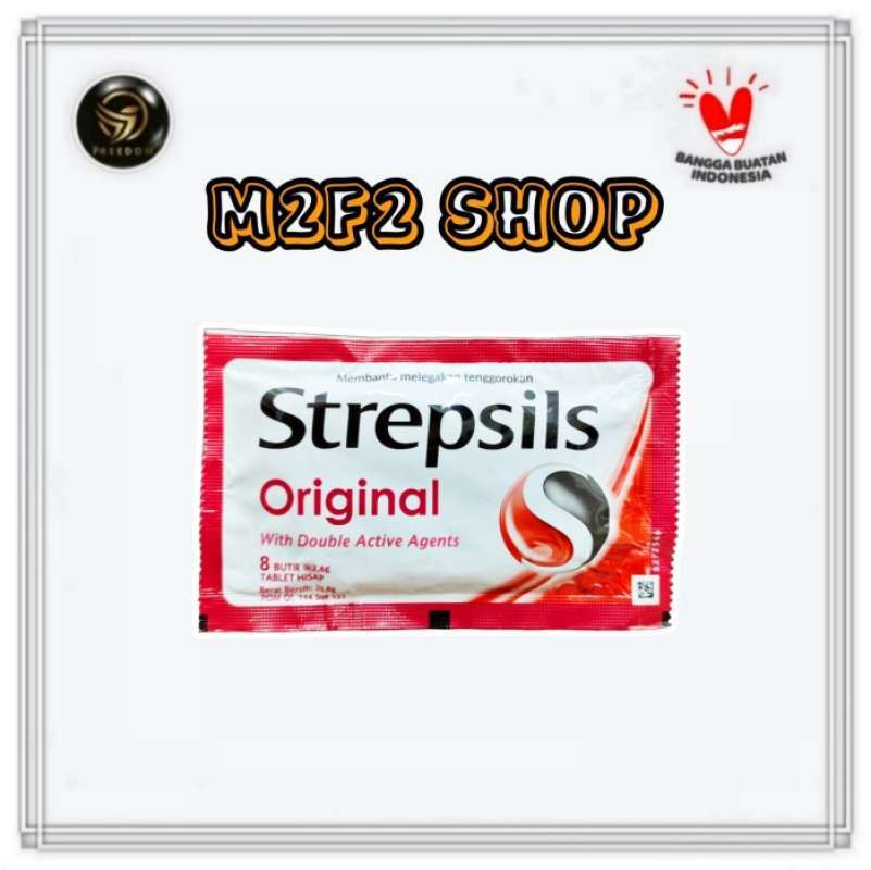 Promo Permen Strepsils Original Double Active Agent Merah - 20,8 gr ...