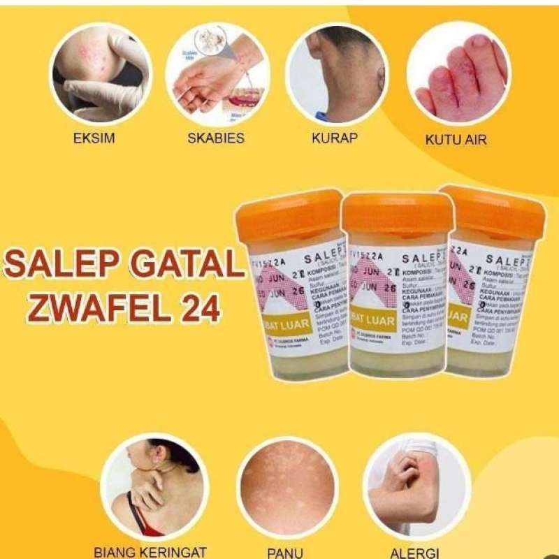 Jual Salep Gatal Belerang/ Sulfur Zwafel 2 botol di Seller MONAS STORE ...