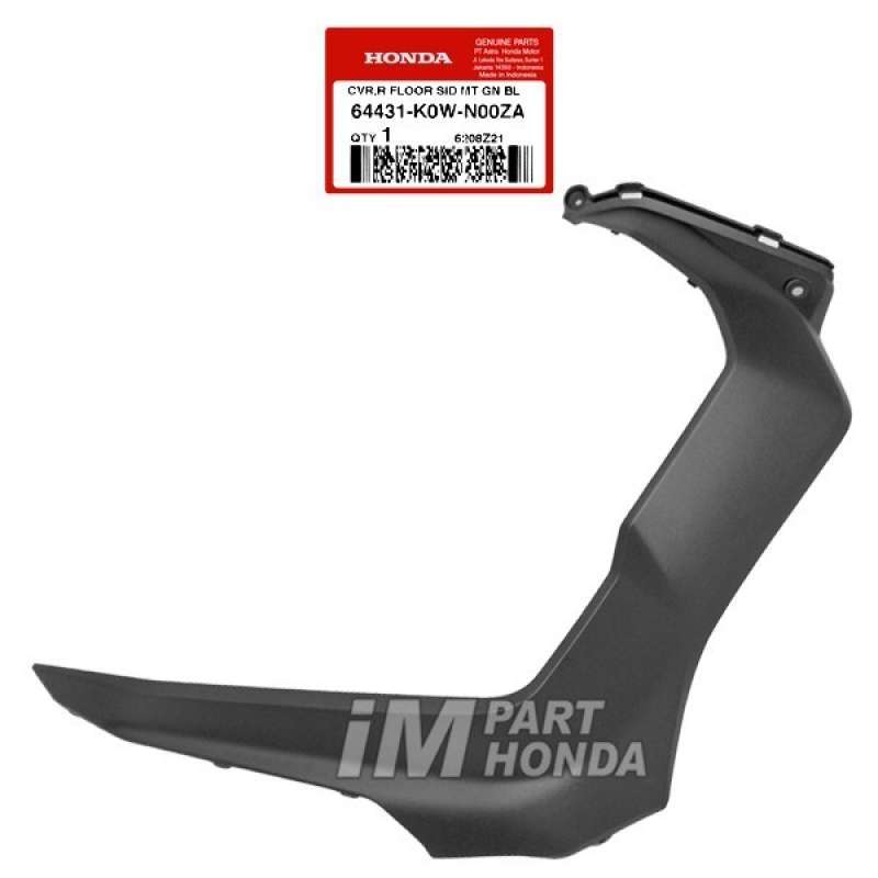 Jual 64431-k0w-n00za Cover R Floor Side Dek Lantai Kanan Adv 150 Hitam ...