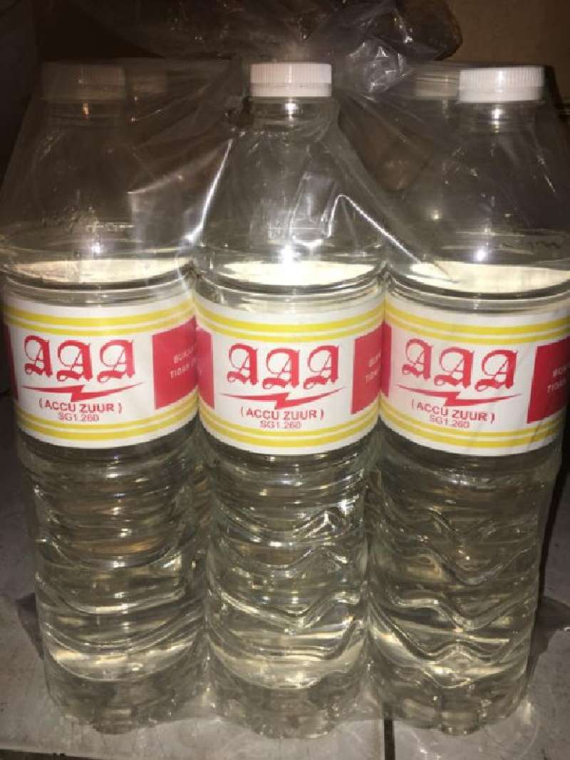 Jual Air Aki Zuur / Accu Merah 1.5L untuk isi Aki pertama di Seller ...