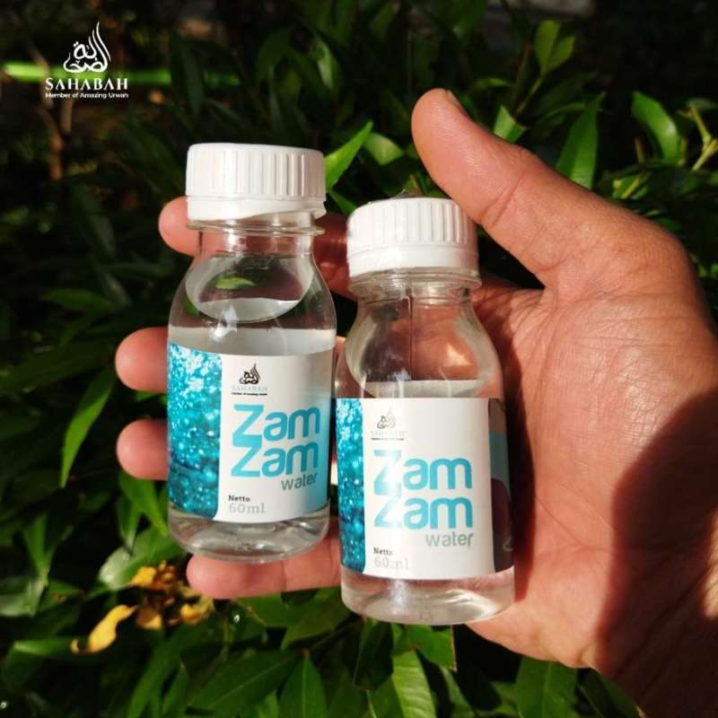 Jual Air Zamzam 75 Ml Asli Original/Air Zam Zam 75 Ml/Zamzam Kemasan 75 ...