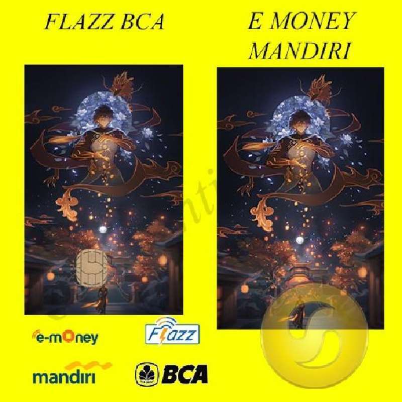 Jual Custom Kartu Flazz Bca Generasi 2 Atau Emoney/saldo 0-edisi ...