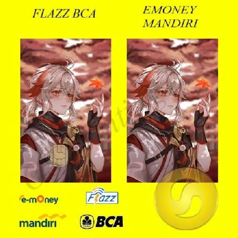 Jual Custom Kartu Flazz Bca Generasi 2 Atau Emoney/saldo 0-edisi ...