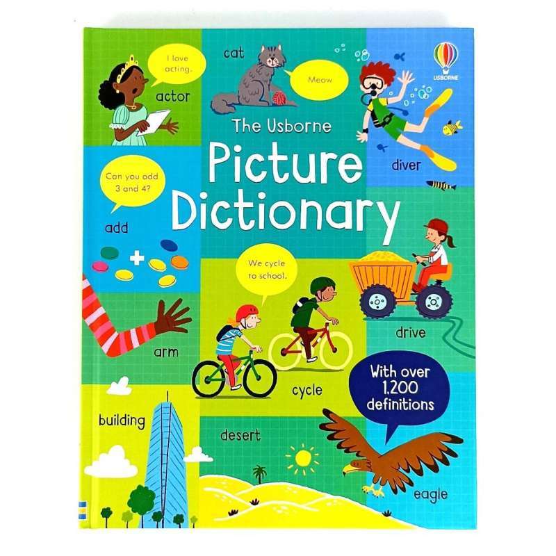 Jual The Usborne Picture Dictionary Di Seller Minibabycare Books ...