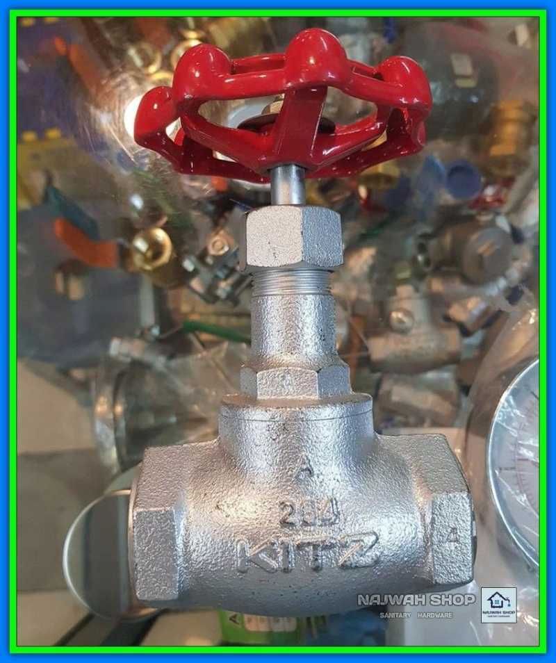 Promo Stop Kran Globe Valve Steam 3/4 inch Kitz Ductile Iron 10K Ulir ...