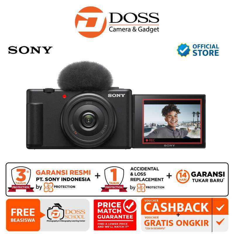 Jual Sony Zv-1f Sony Zv1f Z V1f Kamera Vlogging Di Seller Doss Official ...