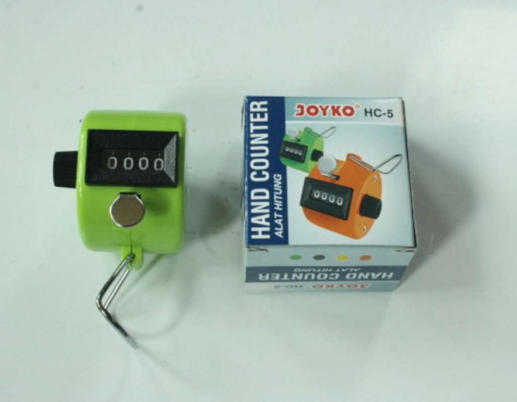 Jual Alat Hitung Manual 4 Digit Hand Counter Joyko HC-5 di Seller ...