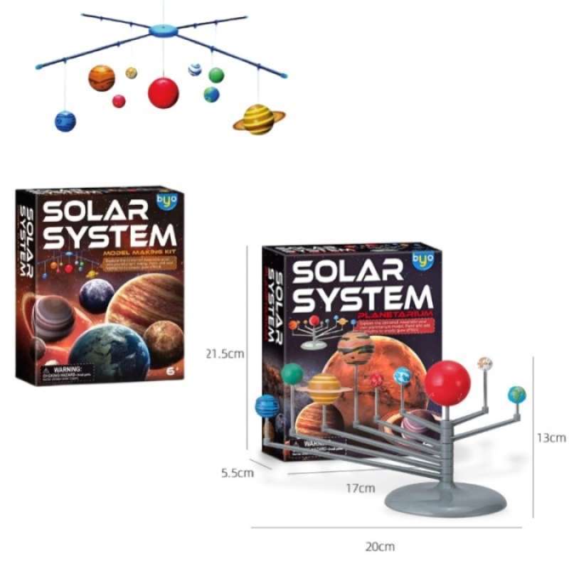 Promo diy project solar system space exploration model making kit ...