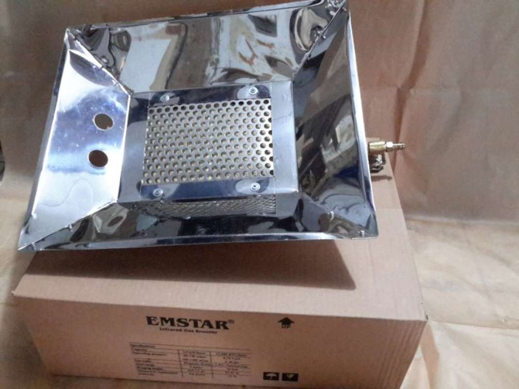 Jual Emstar Pemanas Kandang Infrared Gas Lengkap Slang Dan Regulator ...