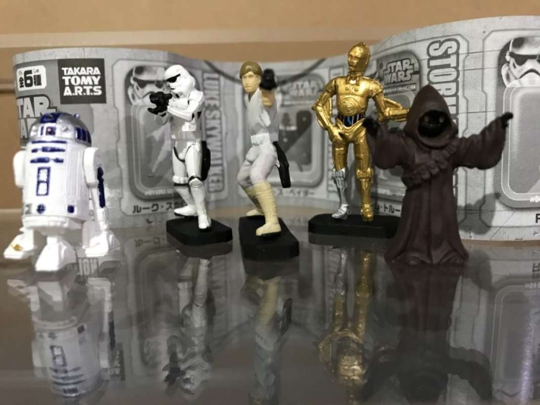 Jual Takara Tomy ARTS Star Wars Gacha Galaxy Minifigure Set of 5 di ...