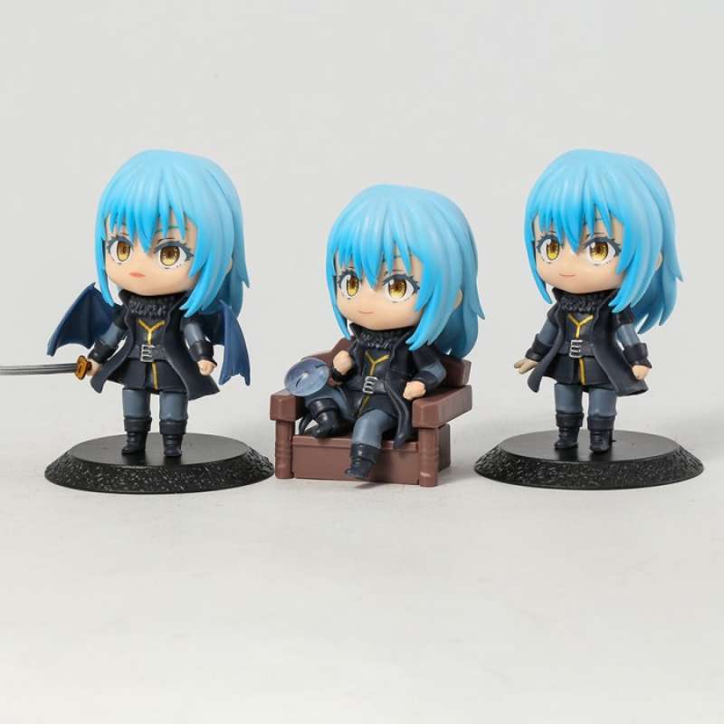 Jual That Time I Got Reincarnated as a Slime Rimuru Figure Rimuru set 3 ...