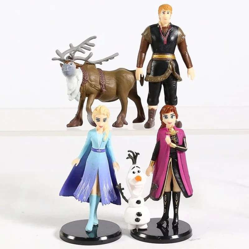 Jual frozen 2 figure set 5 elsa ana olaf cristoff di Seller toy kids ...