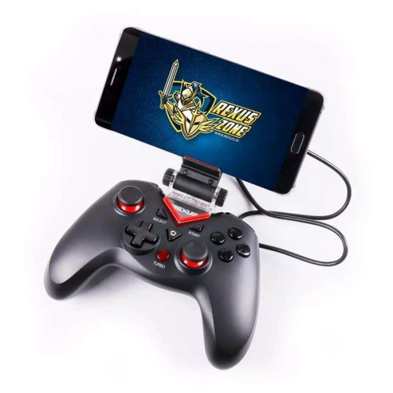 Jual Gamepad Stick Rexus Gx2 Pro Gaming Gamepad With Phone Holder ...