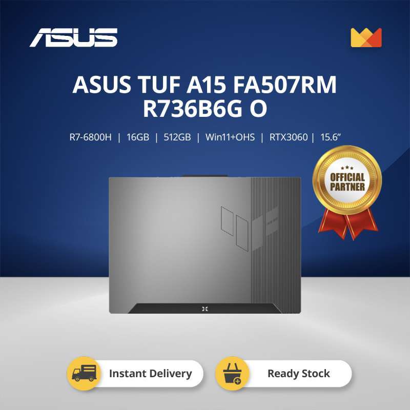 Jual Asus Tuf A15 Fa507rm-r736b6g-o (r7/16gb/512gb/rtx3060/win11+ohs ...