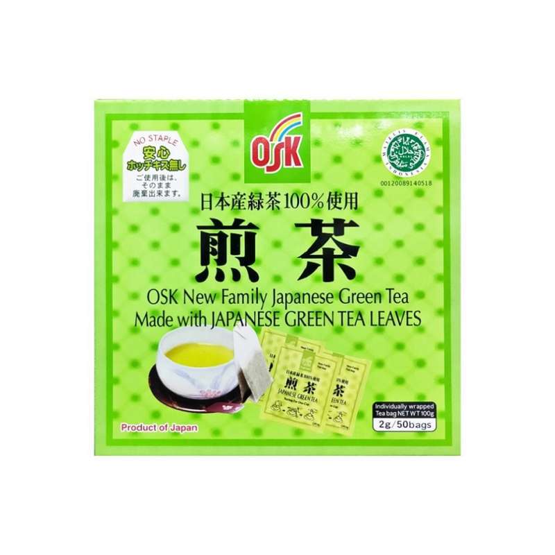 Jual Osk Japanese Green Tea 50 Sachet Halal & Bpom - Jasmine Di Seller Luxfood - Kelapa Gading ...