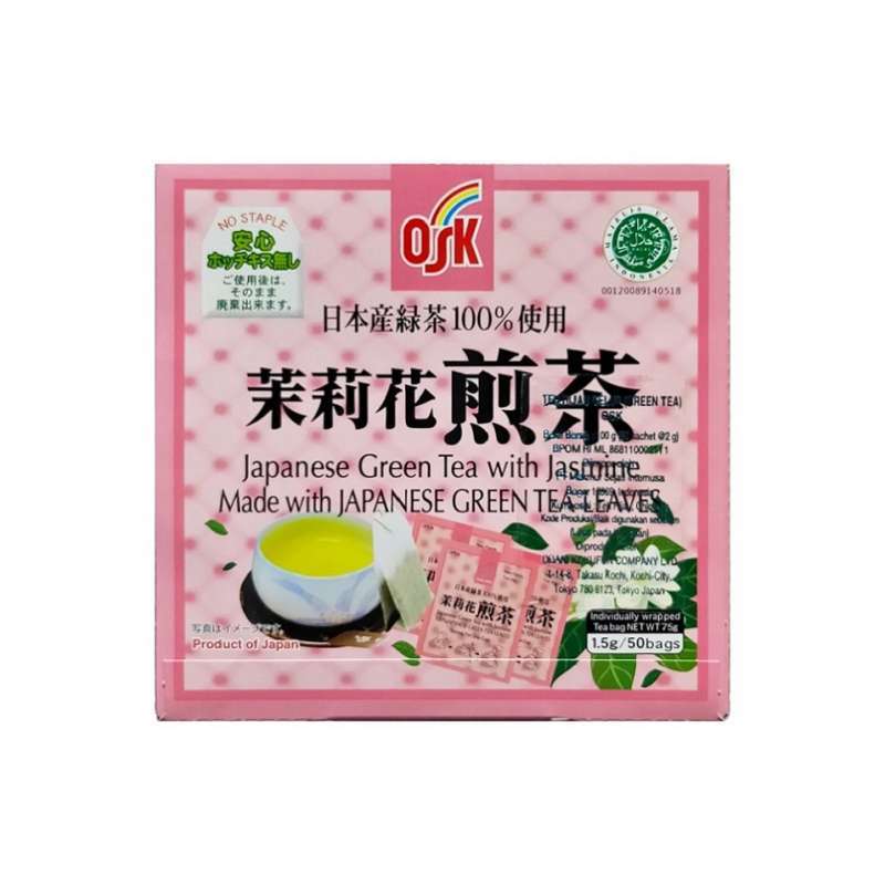 Jual Osk Japanese Green Tea 50 Sachet Halal & Bpom - Jasmine Di Seller Luxfood - Kelapa Gading ...