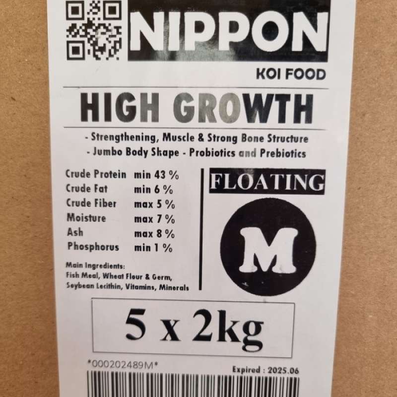 Promo Nippon High Growth 1 dus 10kg (2kg x 5 pack) original packaging port Diskon 5% di Seller ...