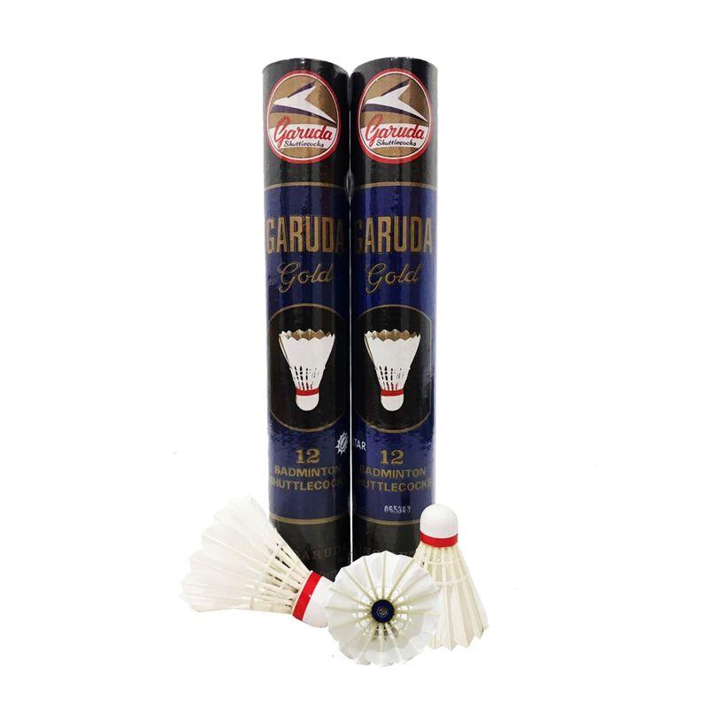 Promo Garuda Gold Badminton Shuttlecock - Gold Blue [original] Diskon ...