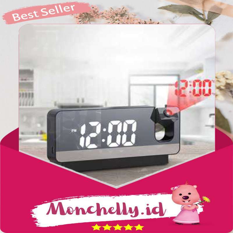 Jual Ruyun Jam Alarm Digital Proyektor Temperature - S282A di Seller ...