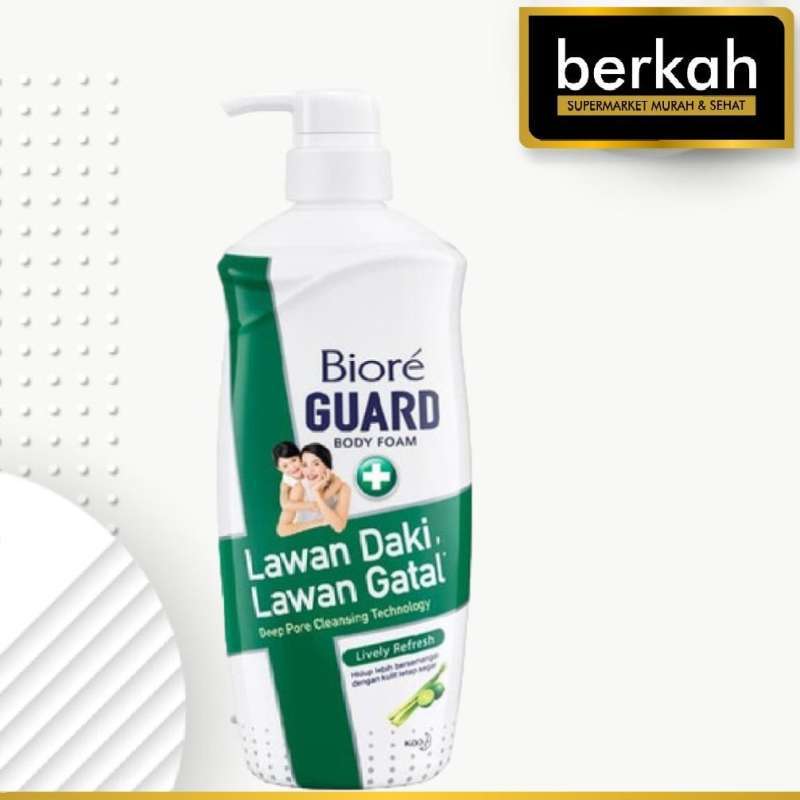 Promo BIORE GUARD BODY FOAM LIVELY REFRESH PUMP 550 ML Diskon 1% di ...