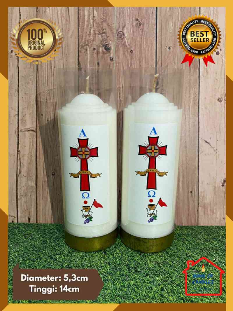 Promo Lilin Paskah Gereja | Lilin Ibadah Doa Rohani Paskah Ukuran 1 ...