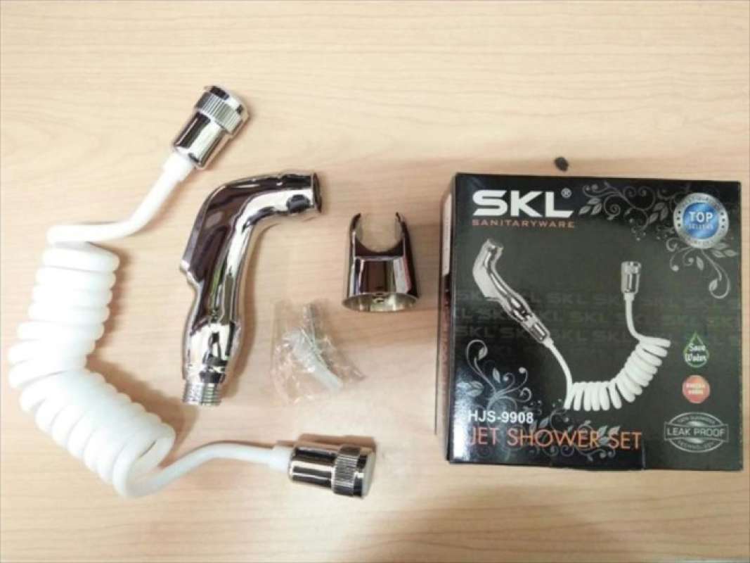 Jual Shower Cebok Jet Shower Bidet Closet Toilet Wc Skl Chrome Hjs-9908 ...