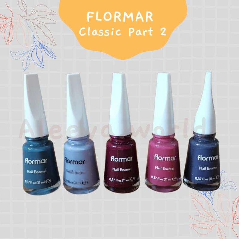 Jual KUTEK FLORMAR CLASSIC Part 2 | KUTEK HALAL ORIGINAL TURKI - 526 ...