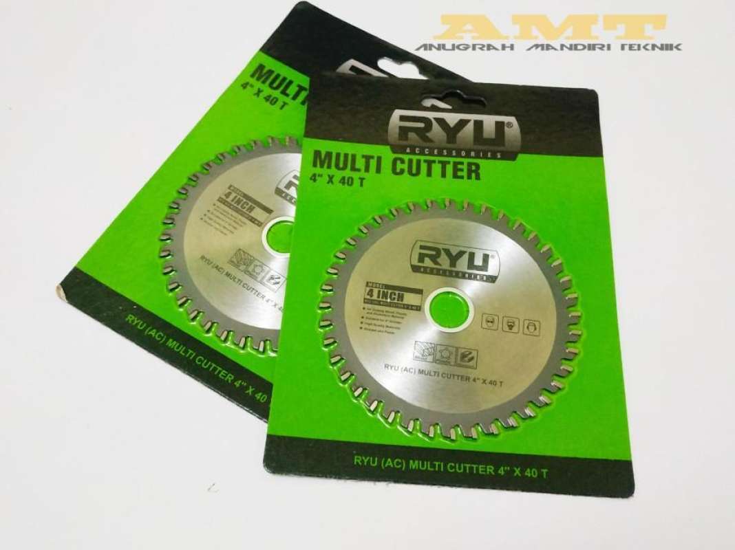 Jual RYU Multi Cutter 4 x 40T Mata Gerinda Potong Kayu Alumunium di ...