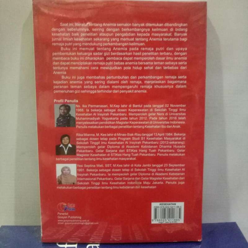 Jual Buku Remaja Bebas Anemia Melalui Peran Teman Sebaya di Seller Toko al el kinan - Turangga ...