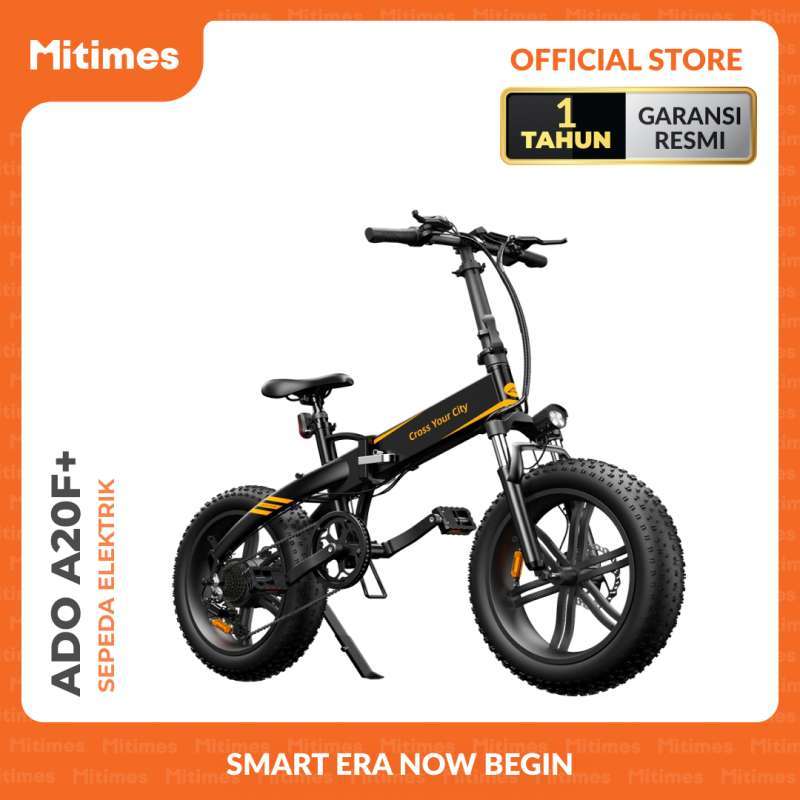 Jual ADO A20F+ Ebike-20 Inch Fat Tire Folding Electric Bike di Seller ...