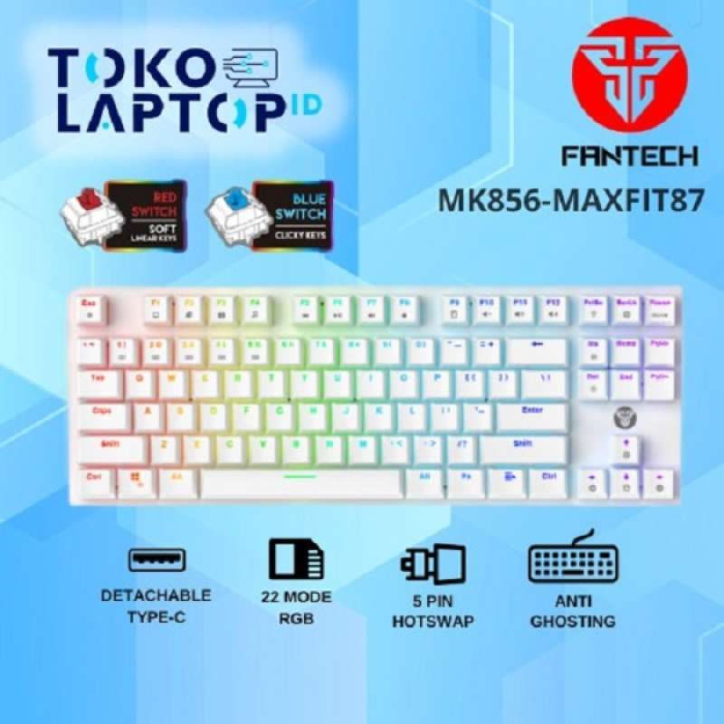 Jual Fantech MK856 Maxfit87 Mechanical Gaming Keyboard di Seller ...