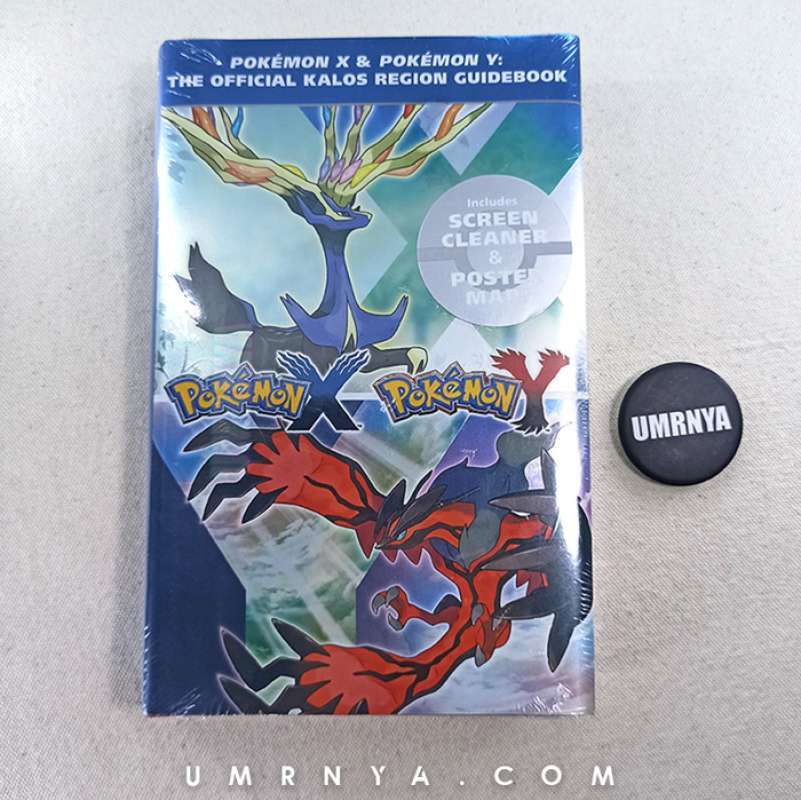 Jual Guide book Official Pokemon X PokÃ©mon Y Nintendo 3DS Buku Games ...