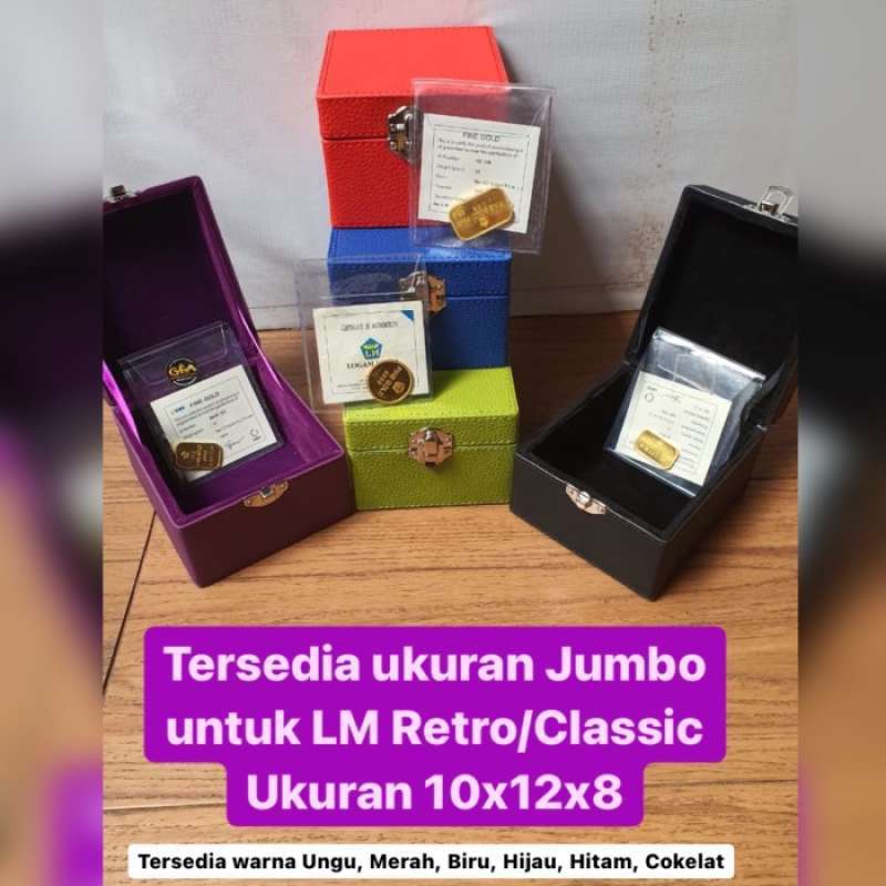 Jual Jual Box LM Kotak Penyimanan Logam Mulia Emas Antam Ubs Retro ...