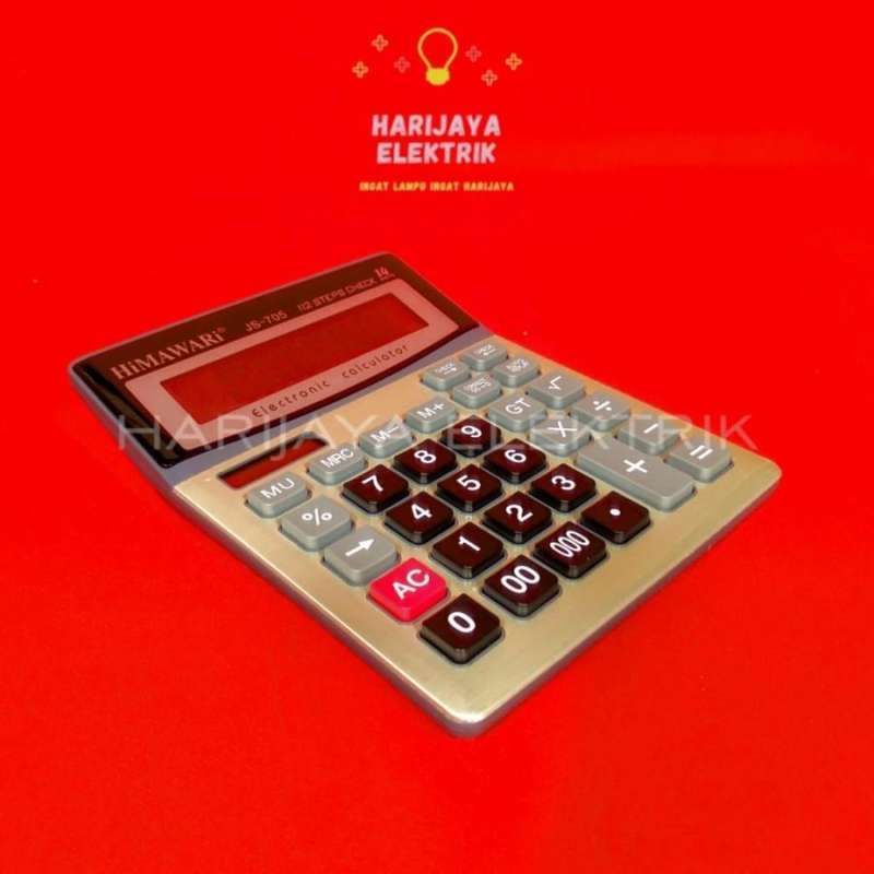 Jual HIMAWARI KALKULATOR 14 DIGIT JS-705 CALCULATOR 112 STEP CHECK CORRECT di Seller HARIJAYA ...
