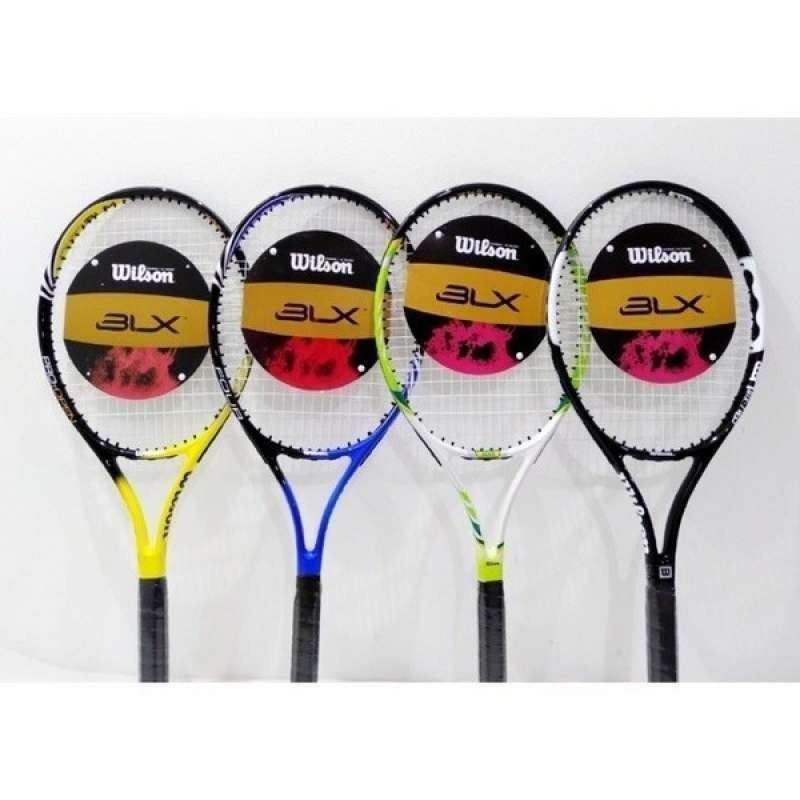 Jual Raket Tenis Lapangan Tennis Wilson Blx Babolat Free Senar Tas Grip ...
